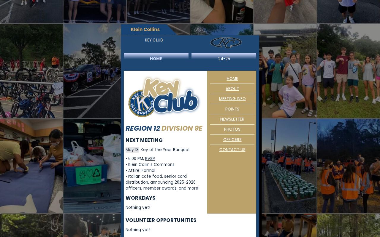 Klein Collins Key Club